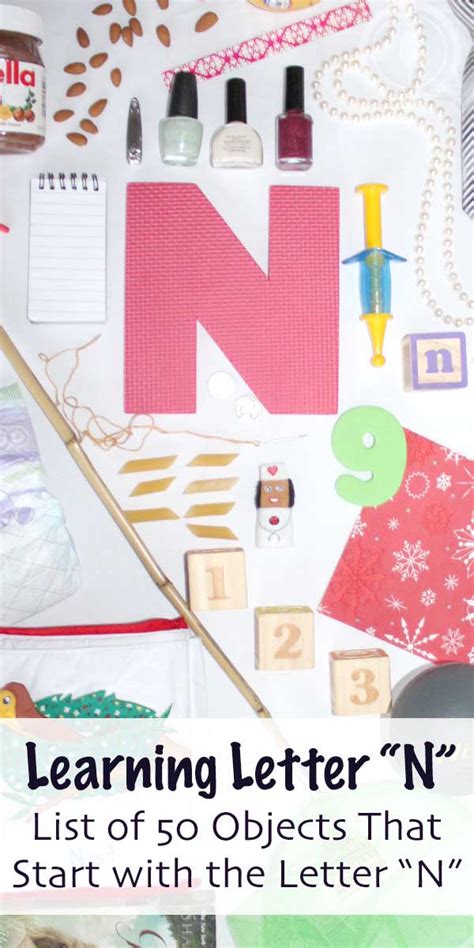 Objects And Things That Start With The Letter N Sly Spoon