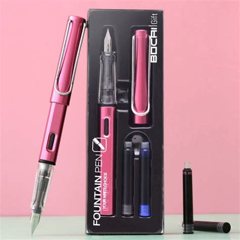 High Quality Fountain Pen Set Replaceable Ink Case Writing School