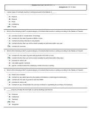 Bus Law Ch 14 Quiz Pdf Course Bus Law I 22 835 510 Assignment Ch