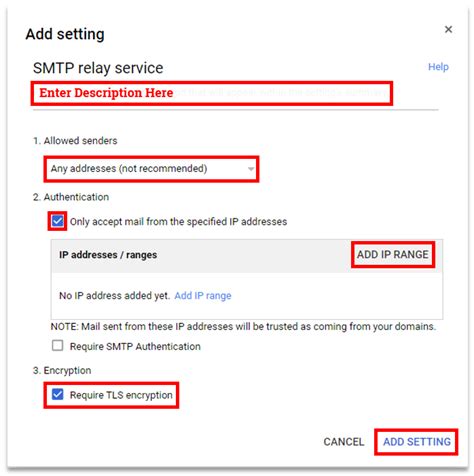 Direct Smtp Setup In Google Workspace G Suite Sending