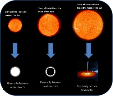 Stage 5 White Dwarf Neutron Star Or Black Hole The Life Cycle Of Stars