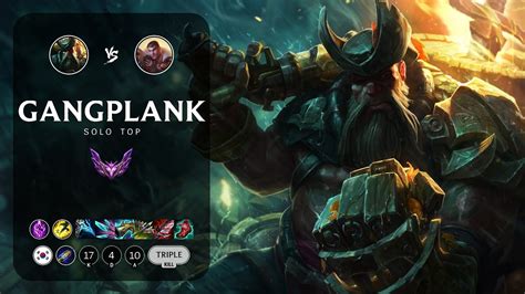 Gangplank Top Vs Jayce Kr Master Patch 1320 Youtube