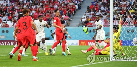 실점하는 한국 연합뉴스