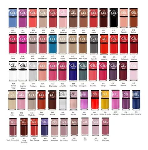 Kit de 12 esmaltes de uñas Bella Brazil en gel seco sin cabina UV