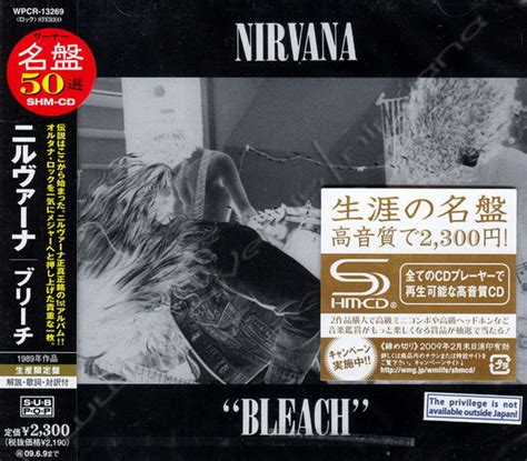 Nirvana Bleach 2008 Shm Cd Cd Discogs
