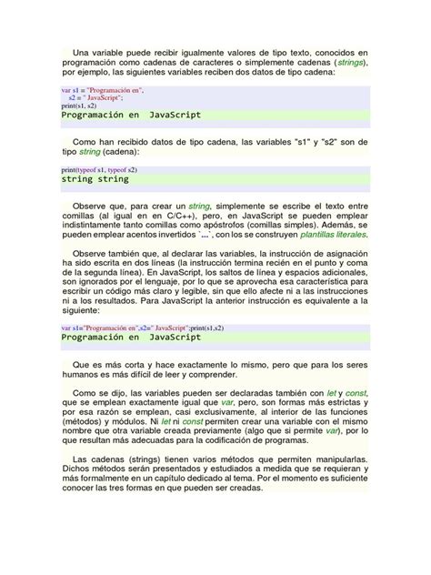 Capitulo 2 Parte 2 Descargar Gratis Pdf Cadena Informática Lenguaje De Programación