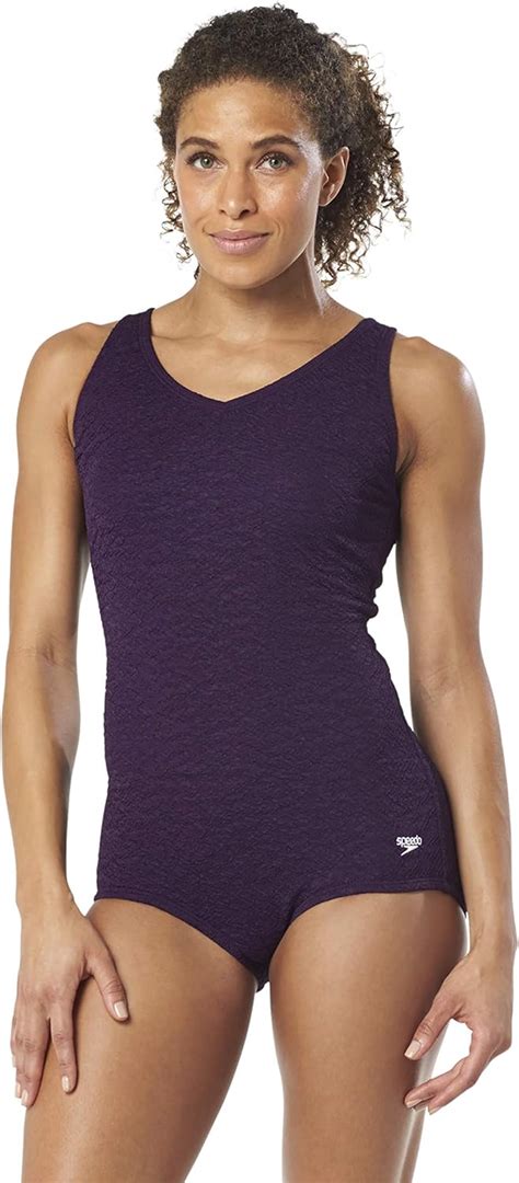 Speedo Pebble Texture Onepiece Gravity 8 Swimwear Amazon Canada