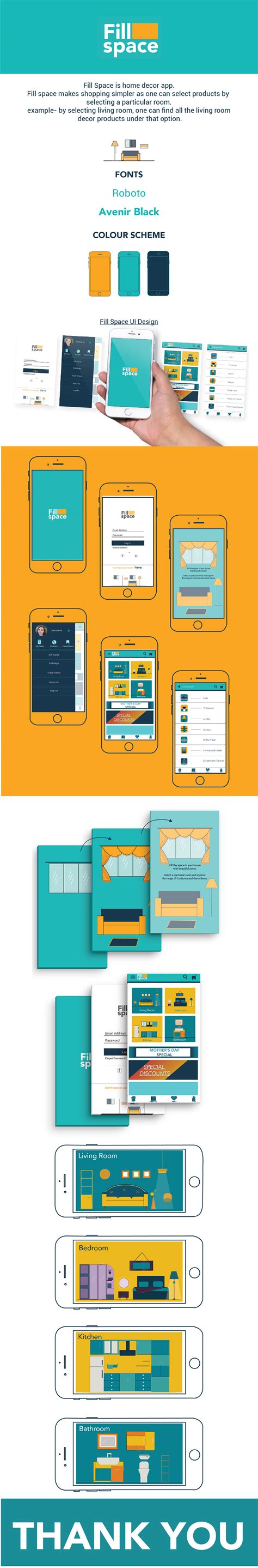 FILL SPACE UI DESIGN On Behance