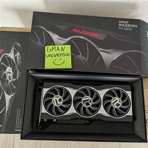 Amd Radeon Rx 6800 Graphics Card Reference Model Jawa