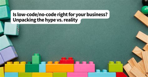 Low Codeno Code Lcnc Platforms Promise To Make Creating Apps As Simple Test Double