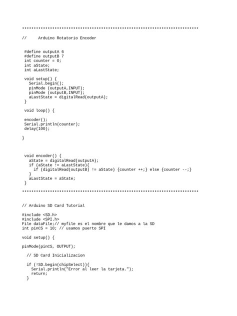 Rutinas Arduino Pdf
