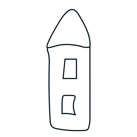 Doodle Style House Vector Illustration Of Hand Drawn Vector Art At Vecteezy
