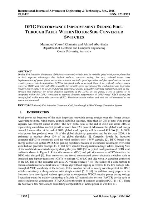 Pdf A New Control Approach To Improve The Overall Performance Of Dfig
