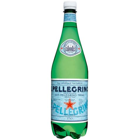 Eau minérale naturelle gazeuse San Pellegrino Comptoir des Vignes