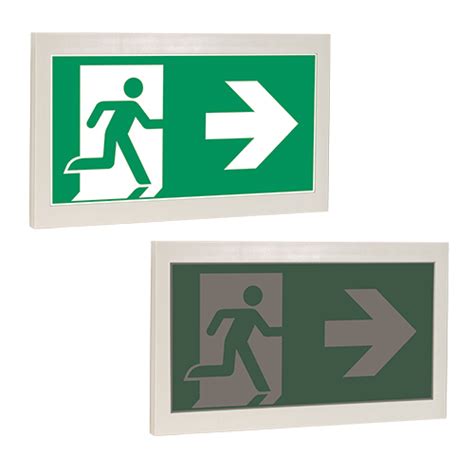 Emergency Exit Sign With Lights Led Shelly Lighting