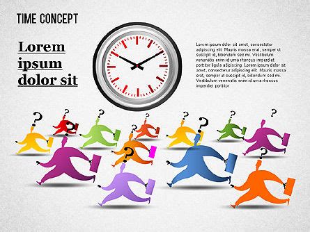 Time Concept Presentation Template For Google Slides And PowerPoint