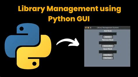Library Management Using Python Gui With Source Code Codewithcurious
