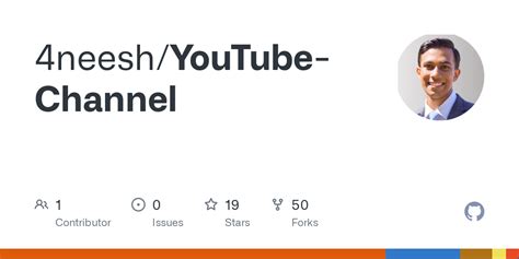 GitHub Neesh YouTube Channel