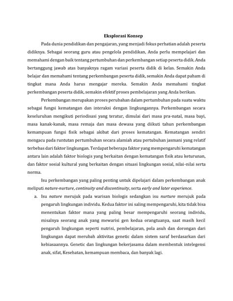 Topik 2 Eksplorasi Konsep Eksplorasi Konsep Pada Dunia Pendidikan