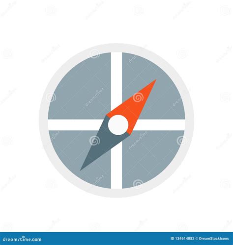 Guidance Through The Cardinal Points Of The Tablet Vector Illustration