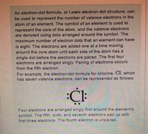 Solved Select The Correct Electron Dot Formulas Draw The Chegg Com