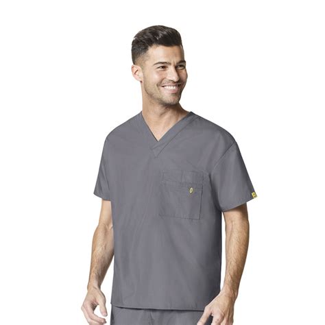 Wonderwink Origins Alpha Unisex V Neck Scrub Top 6006 Uniscrubs