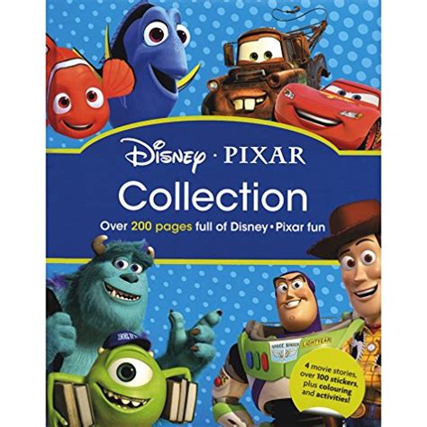 Disney Pixar Collection Over 200 Pages Of Disneypixar Fun Disney