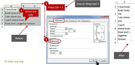 How To Quickly Wrap Text In Excel Cells Fix Content In Single Cell Excel