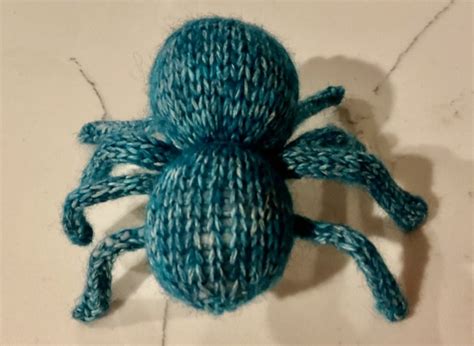 Tiny Spider Free Knitting Pattern The Knit Guru