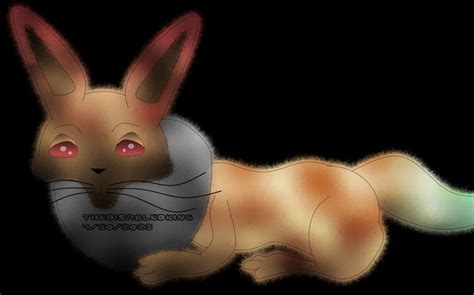 Lavender Eevee Form Reference By Thedisabledking On Deviantart