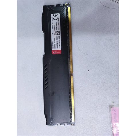 Kingston 金士頓 Fury Ddr3 1866 8g桌上型記憶體 8g 1 黑 終身保固 蝦皮購物