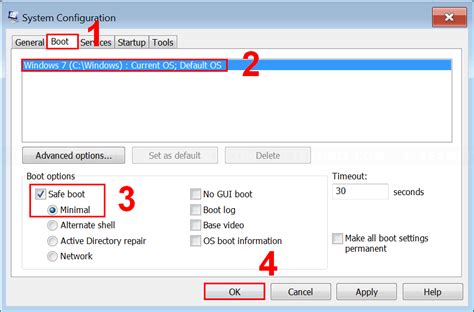 วิธีบูตเข้า Safe Mode บน Windows 7 Teams It