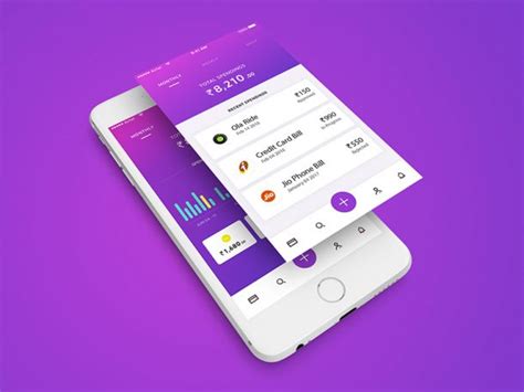 30 interesting expense manager mobile app ui design onaircode