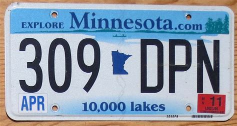 Minnesota Vg Automobile License Plate Store Collectible License Plates For Less