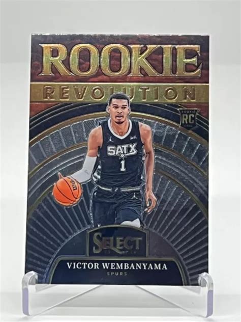 PANINI SELECT Victor Wembanyama Rookie Revolution RC Spurs EUR PicClick IT