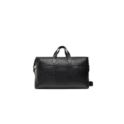Tommy Hilfiger Torba Central Duffle AM0AM09151 Czarny MODIVO