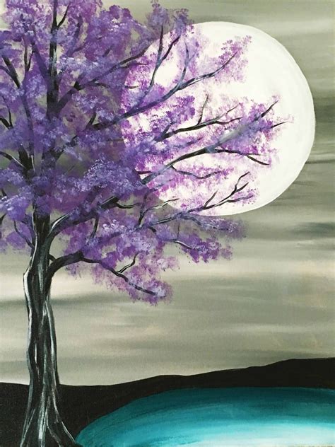 22 Delicate Beautiful Acrylic Painting Ideas To Try Simple Canvas