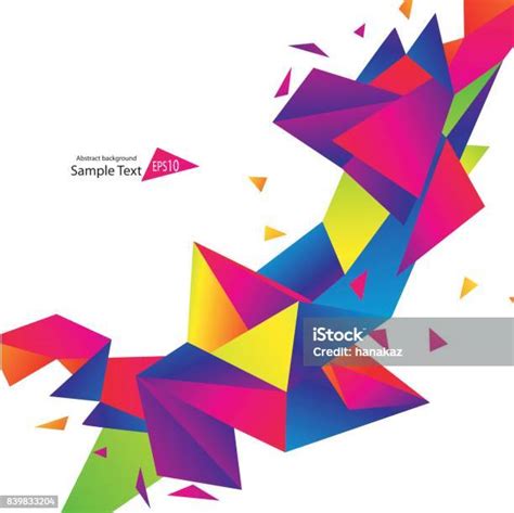 Latar Belakang Geometris Abstrak Dengan Tempat Untuk Teks Anda