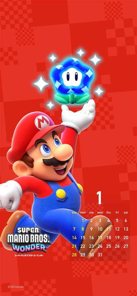 File Smbw Artwork Wallpaper January 1  Super Mario Wiki The