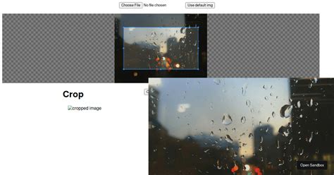 React Cropper Demo Forked Codesandbox