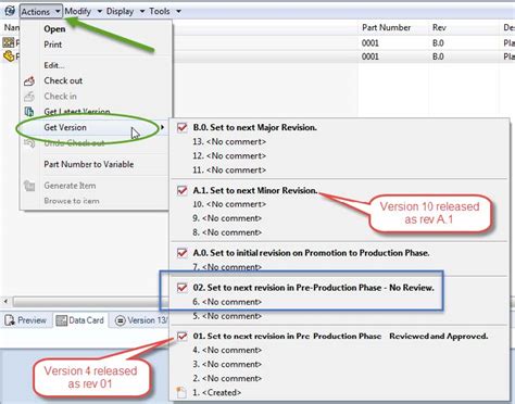 Understanding Version And Revisions In Solidworks Pdm Goengineer