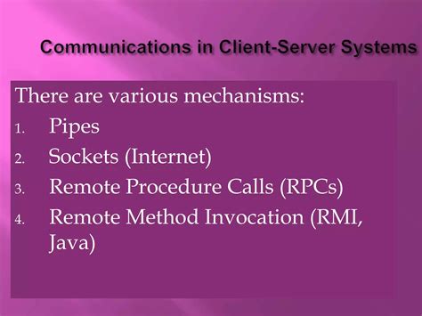 Inter Process Communication Ppt