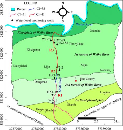 spatial variation of connectivity based on ci download scientific diagram
