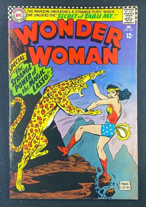 Wonder Woman 1942 167 VG FN 5 0 Diana Prince Ross Andru