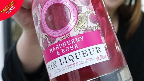 Asda Raspberry And Rose Gin Raspberry