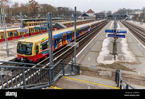 Berlin Germany 09th Dec 2023 A Class 481 S Bahn Train In Euro