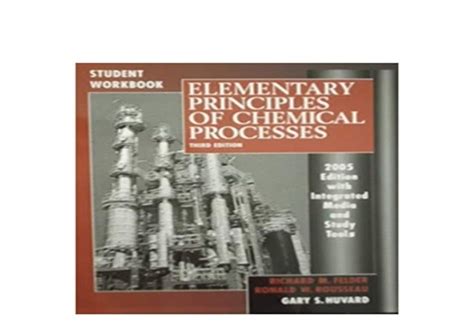 ~ Epubdownload ~ Elementary Principles Of Chemical Processes Fullp