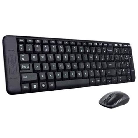 Buy Combo Of Logitech Mk Wireless Keyboard Mouse Black Online At Best Price In India On