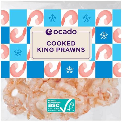 Ocado Frozen Cooked King Prawns Ocado