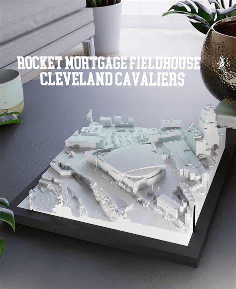 Rocket Mortgage Fieldhouse Cleveland Cavaliers 3d Model By